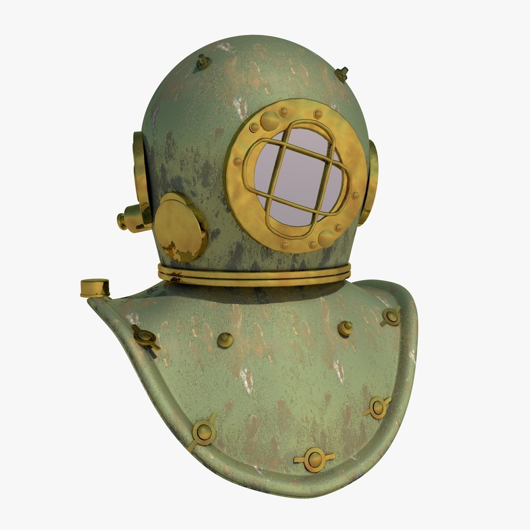 Diving Helmet 3D Model - TurboSquid 1729569
