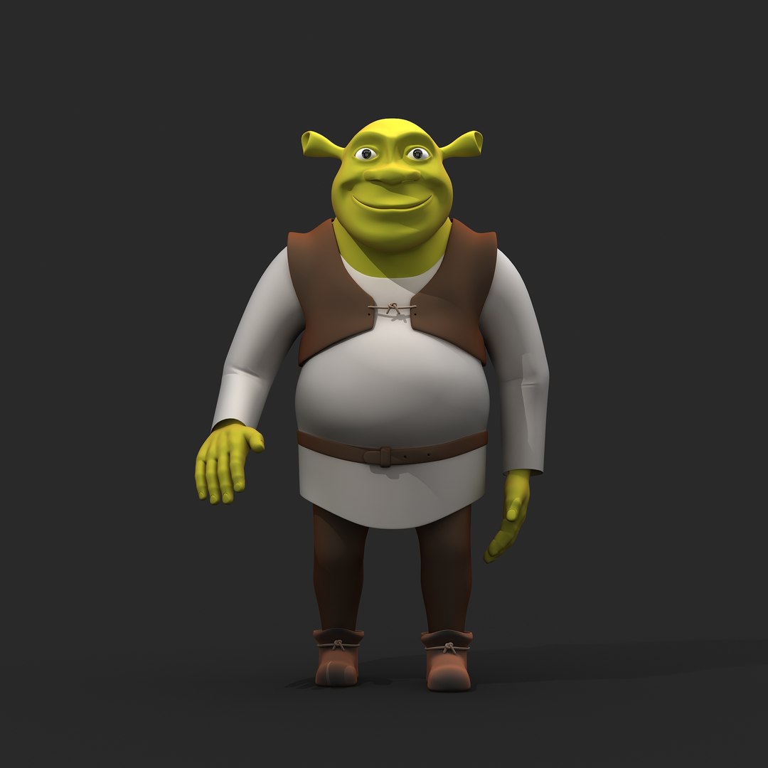 Shrek3D模型 - TurboSquid 1977275