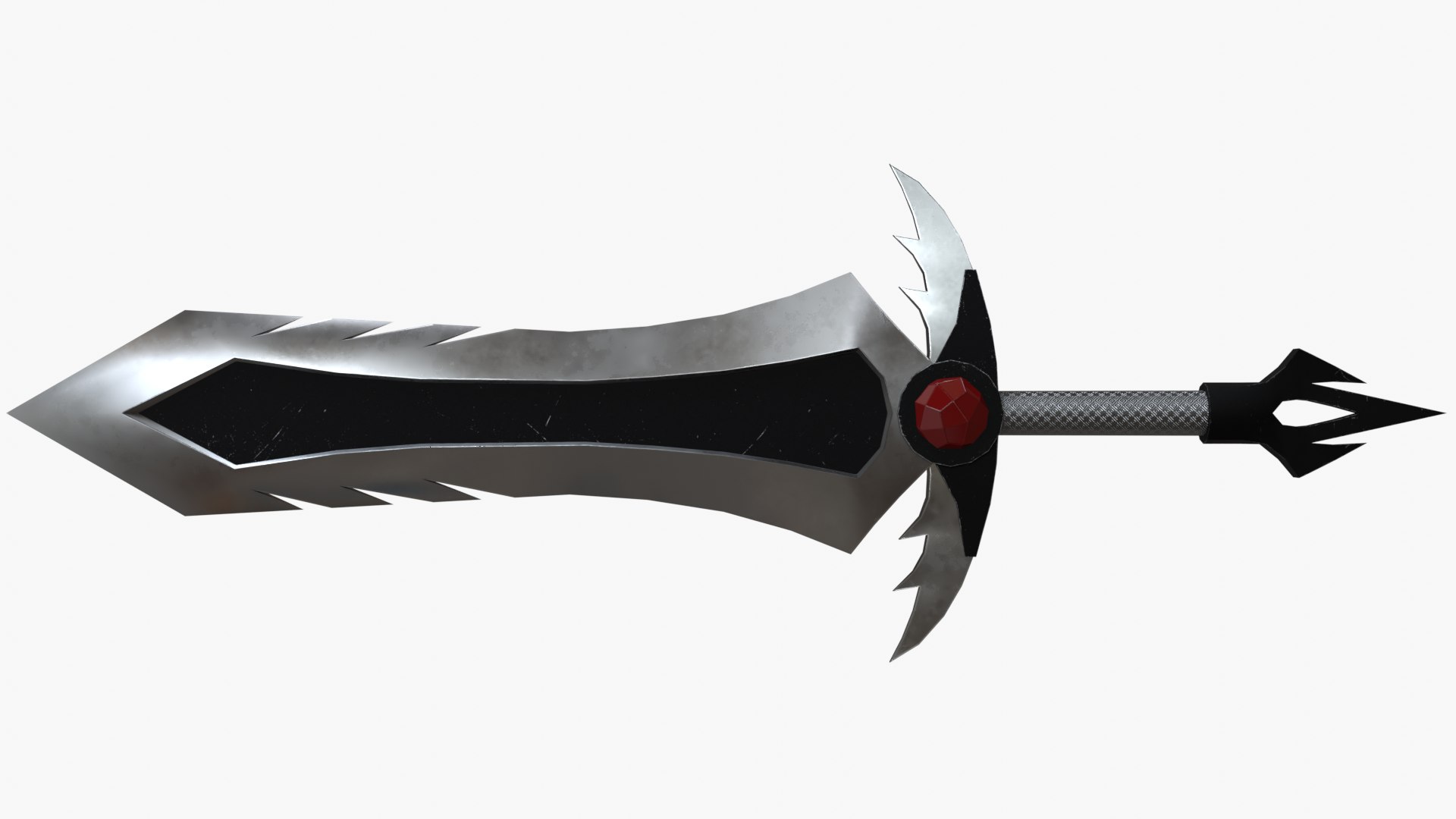 Sword black 3D model - TurboSquid 1673958