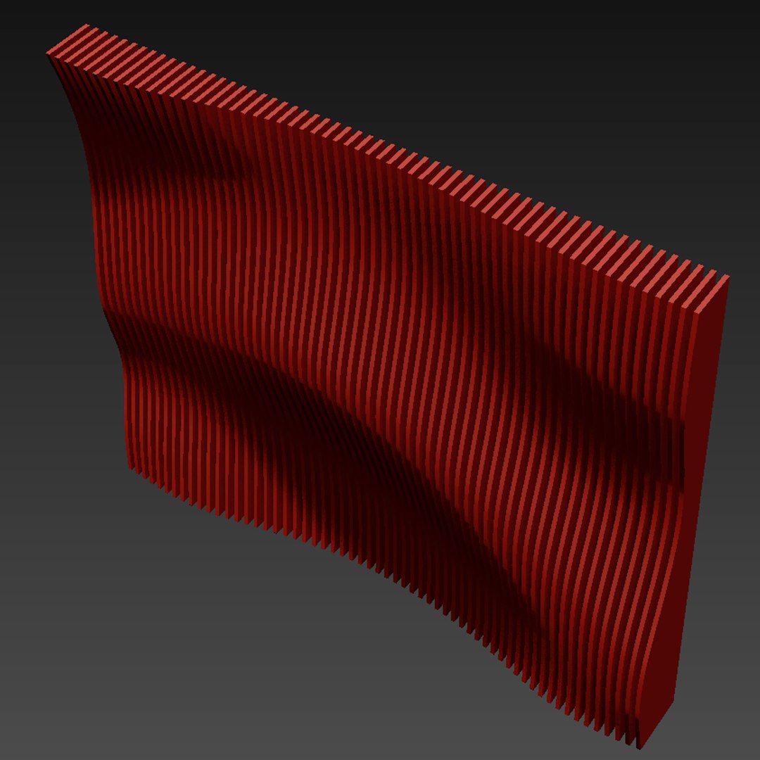 3D Parametric Wall 003 Model - TurboSquid 1418420
