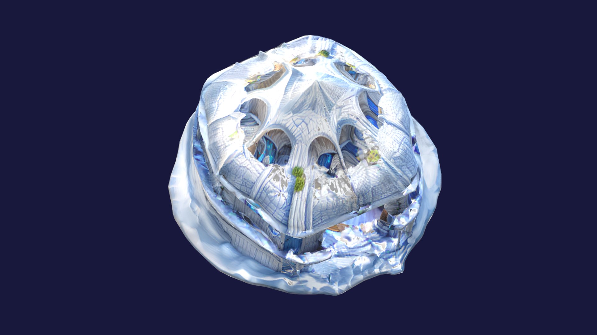 3D Igloo House Ice Home Model - TurboSquid 2144794