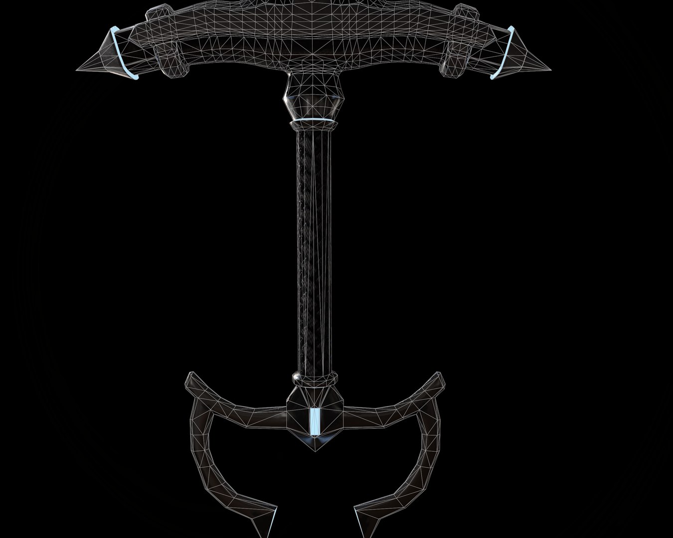 Two-handed Heavy Zweihander 3D Model - TurboSquid 1209083