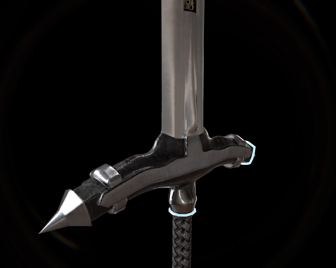 Two-handed heavy zweihander 3D model - TurboSquid 1209083