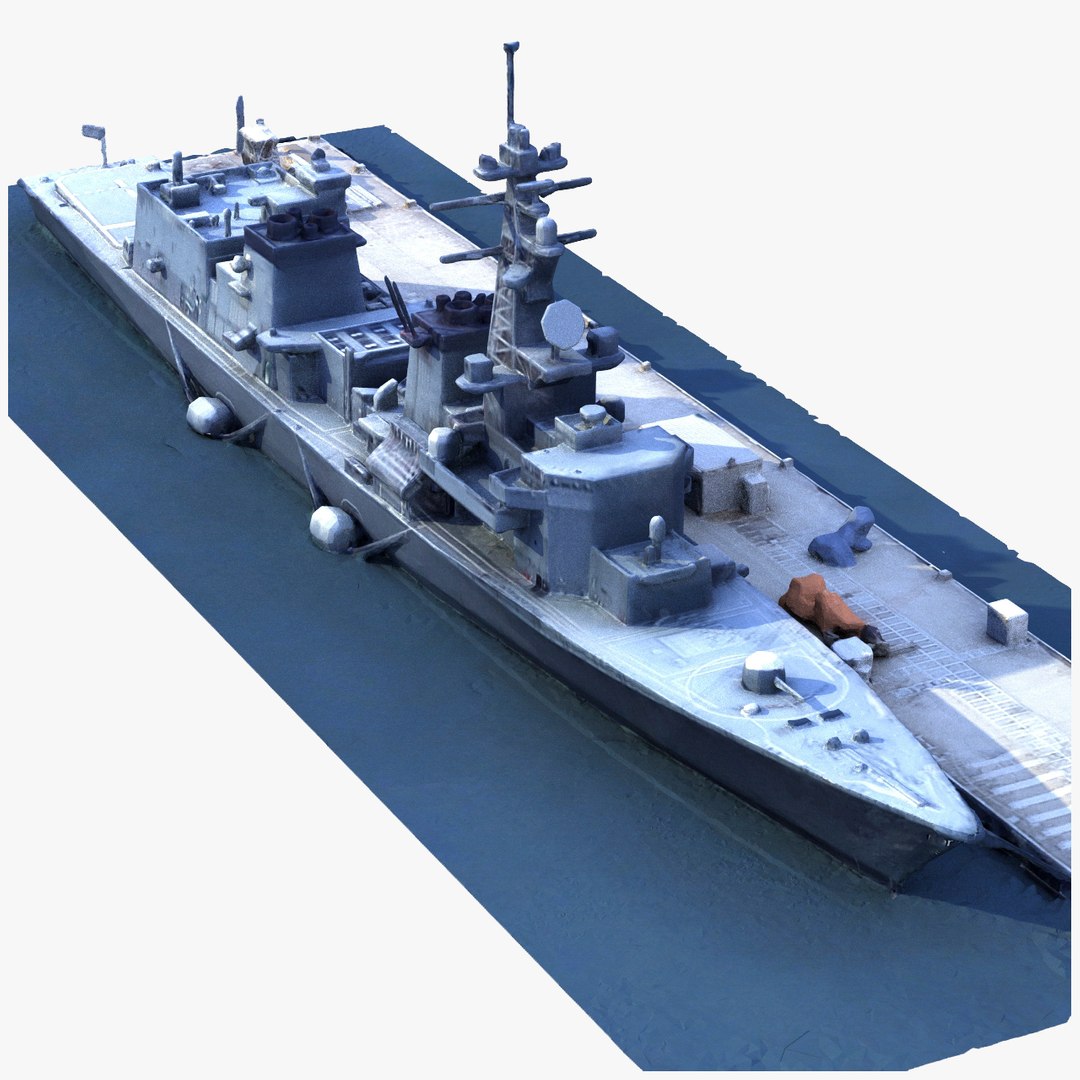 Warship 3D model - TurboSquid 2039598