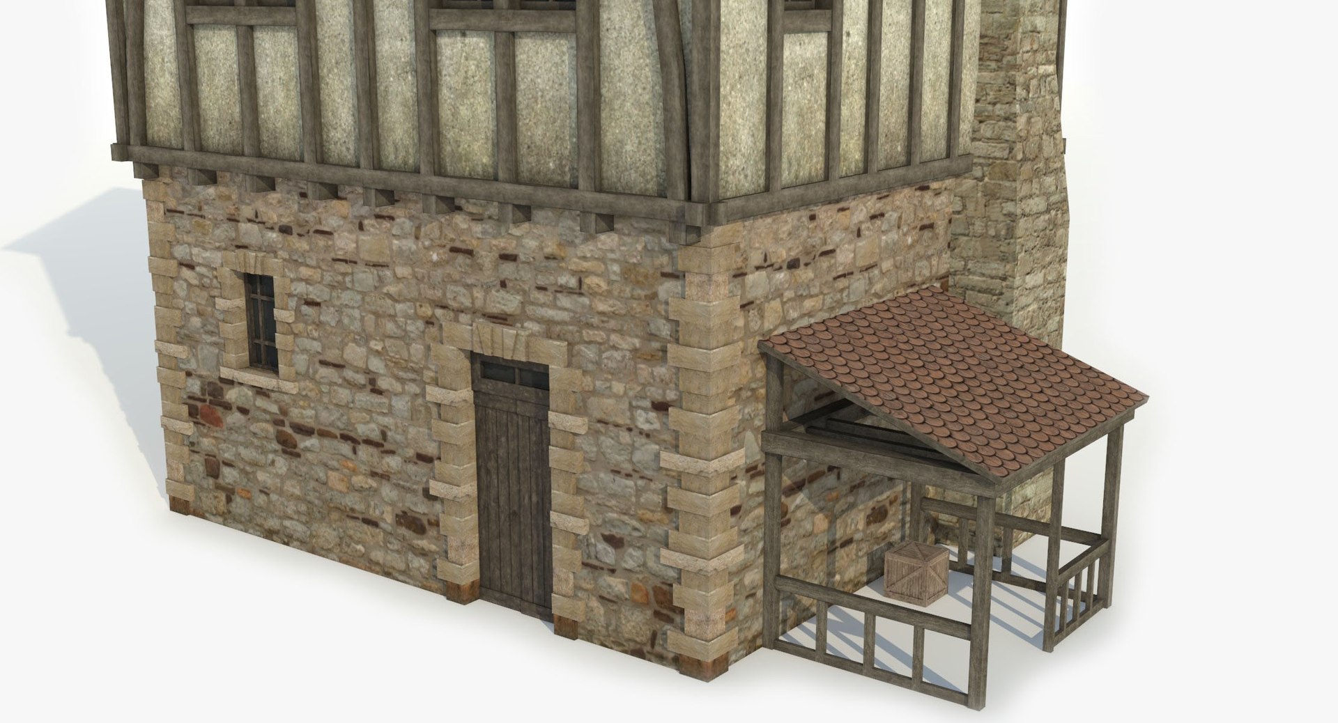 Ready Medieval House Model - TurboSquid 1235693