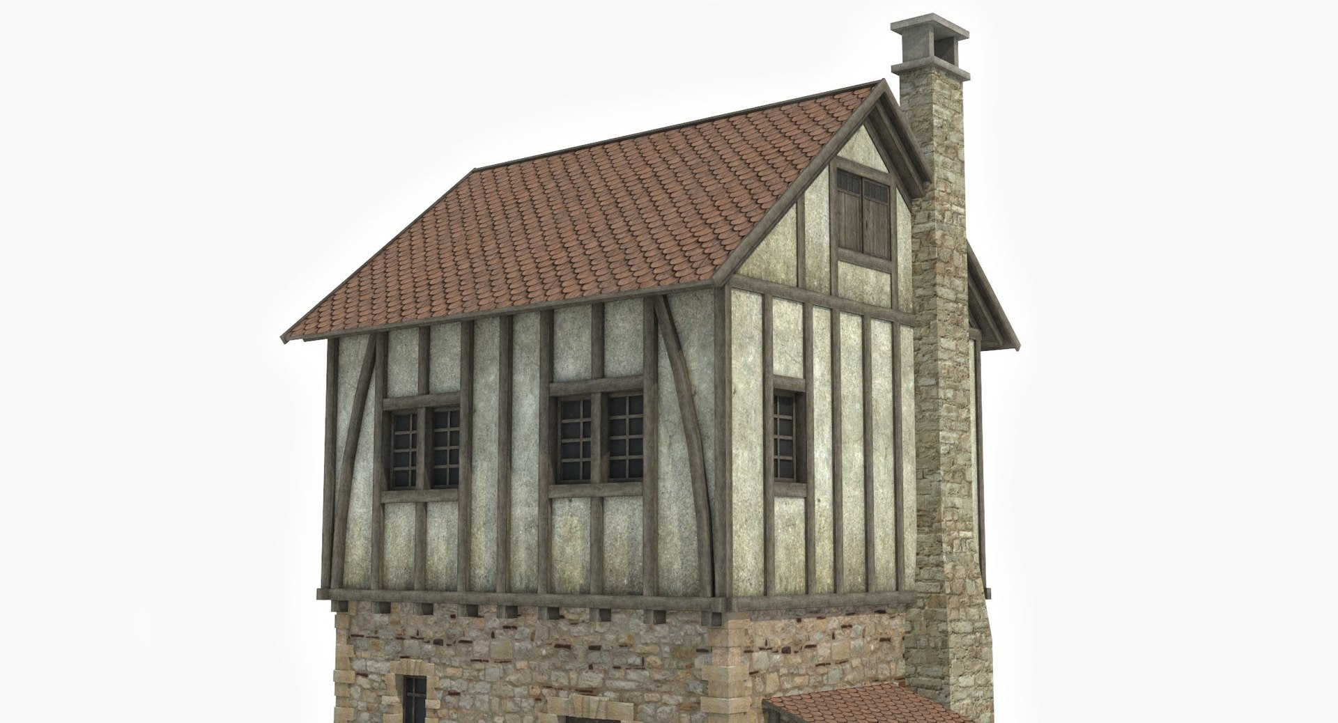 Ready Medieval House Model - TurboSquid 1235693