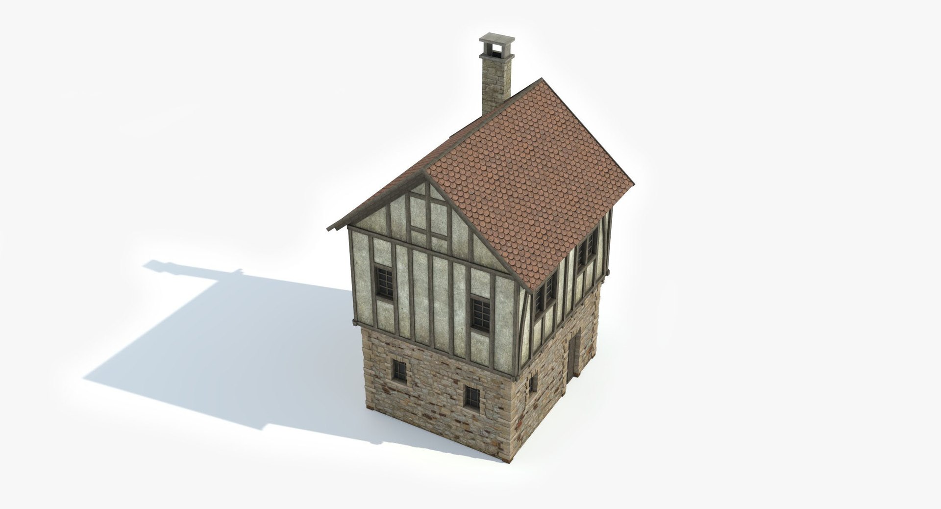 Ready Medieval House Model - TurboSquid 1235693
