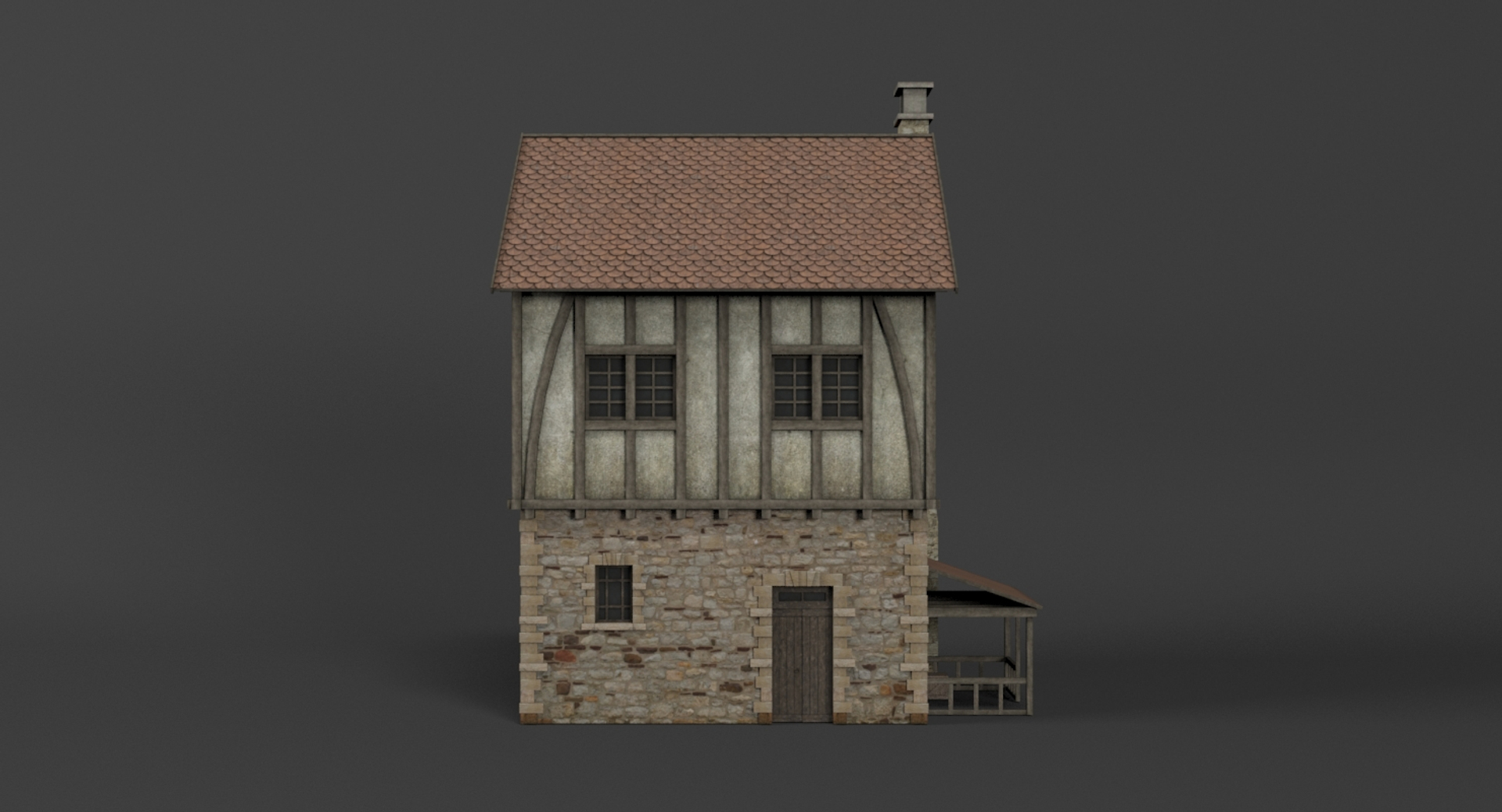 Ready Medieval House Model - TurboSquid 1235693