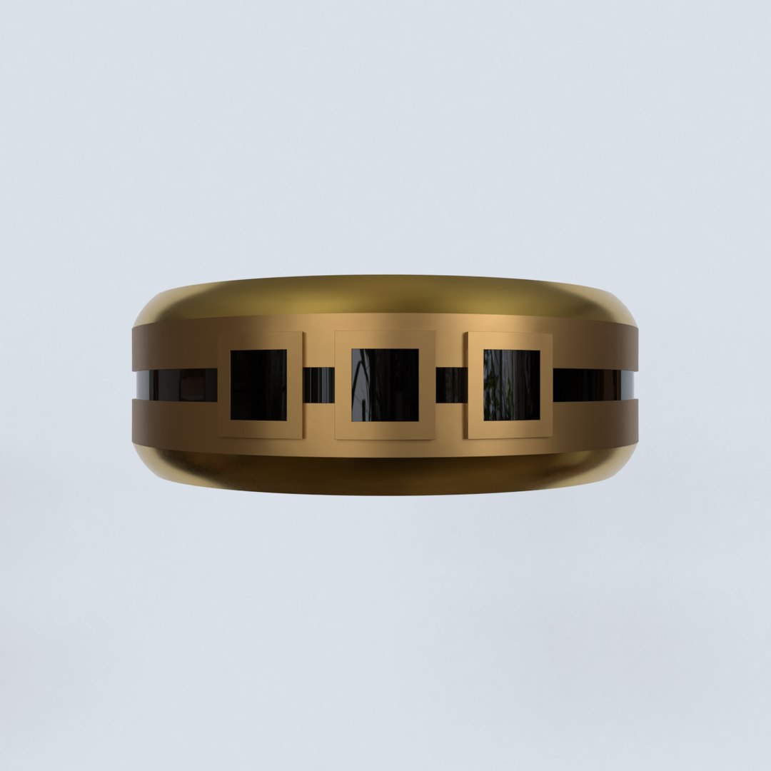 3D Gold Ring Model - TurboSquid 1487693