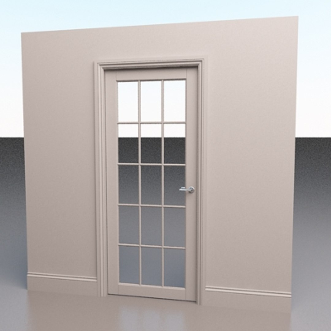 Glazed 15 Panel Door Max