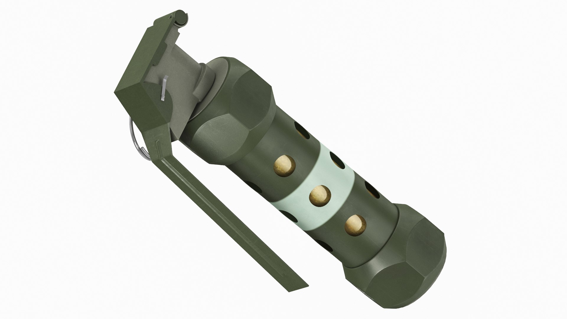 M84 Stun Grenade 02 3D Model - TurboSquid 2100111