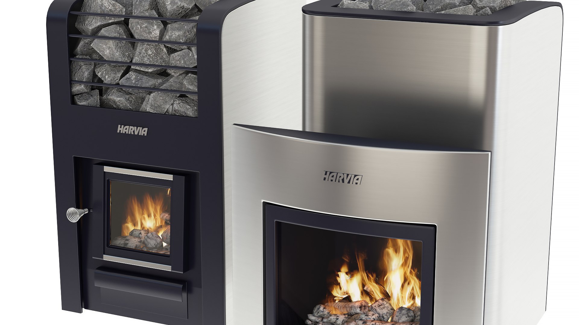 Two Harvia Classic Bath Stoves 3D Model - TurboSquid 2259521