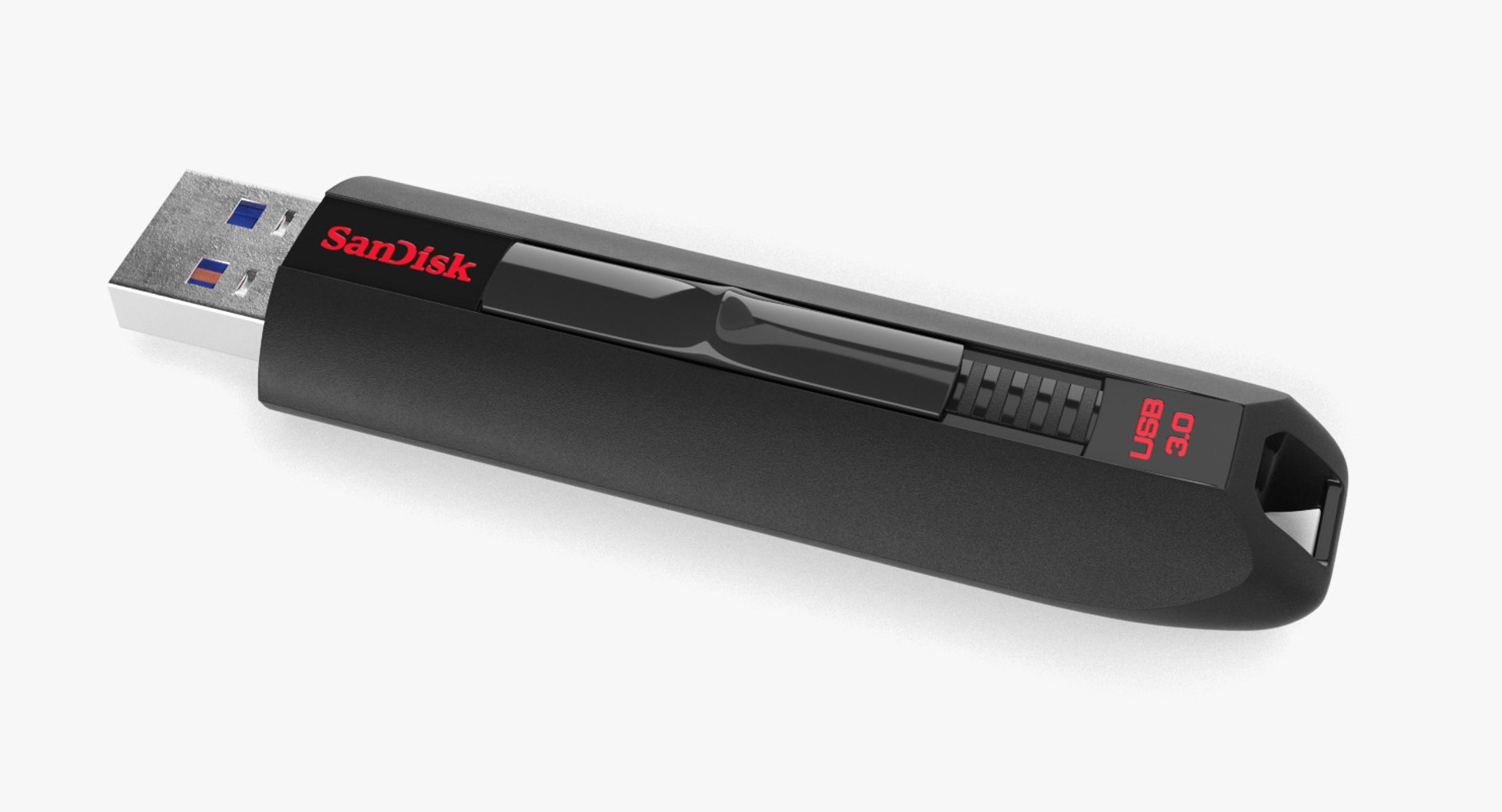 3D Sandisk Extreme Flash Drive Model - TurboSquid 1241820