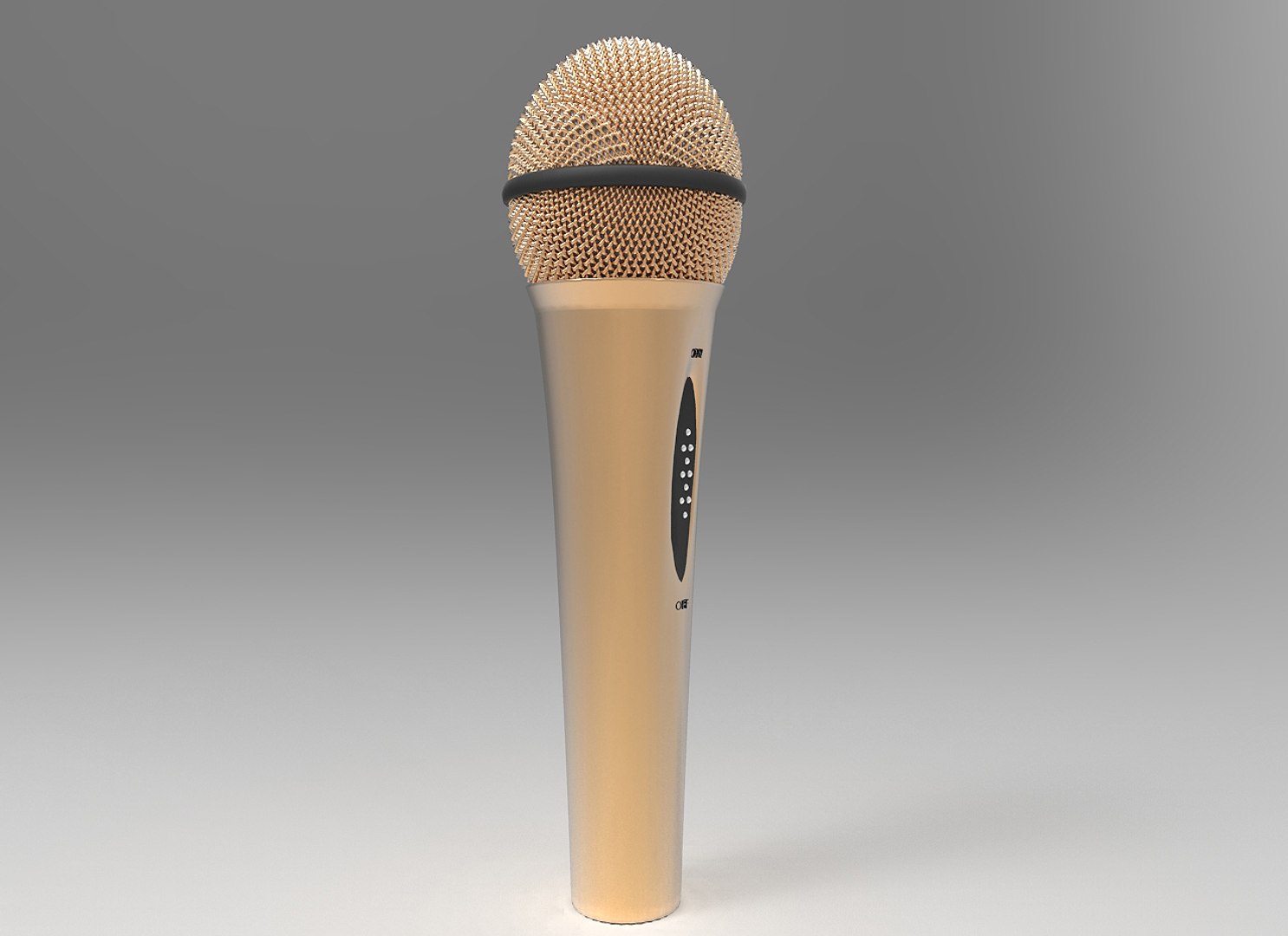 3d Model Microphone Mic