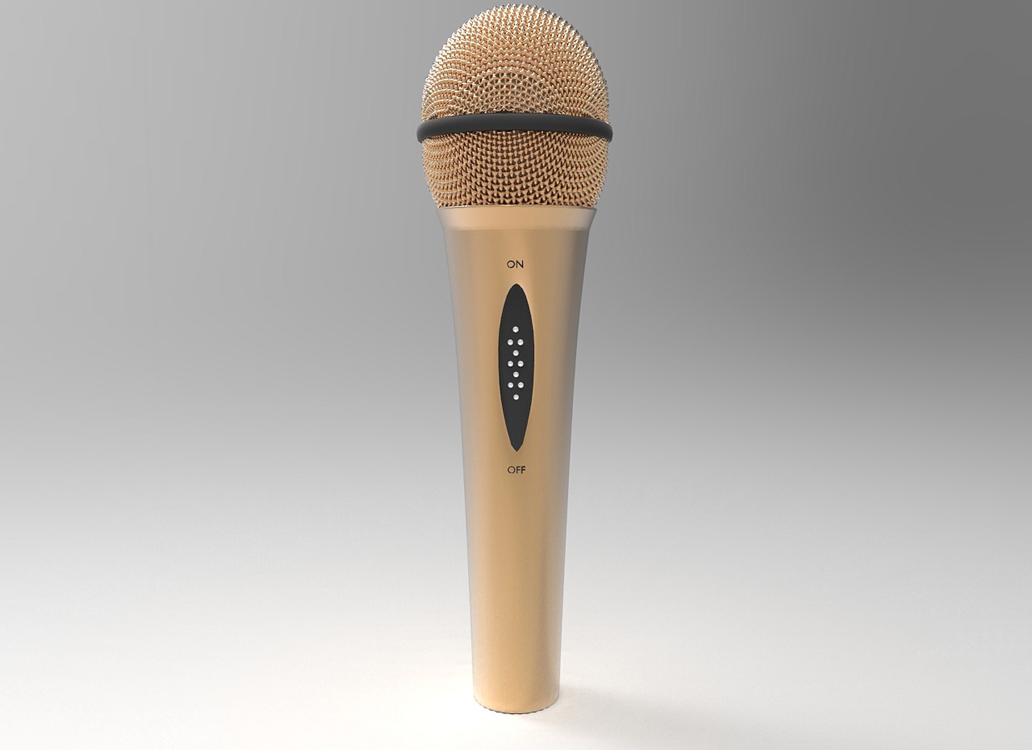 3d Model Microphone Mic