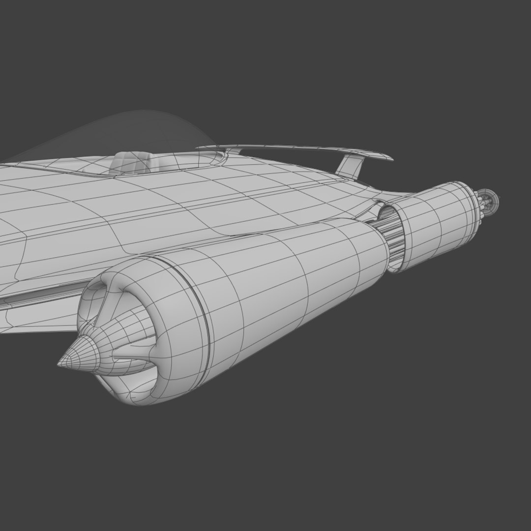 3D Science Fiction Car Concept - TurboSquid 1303231