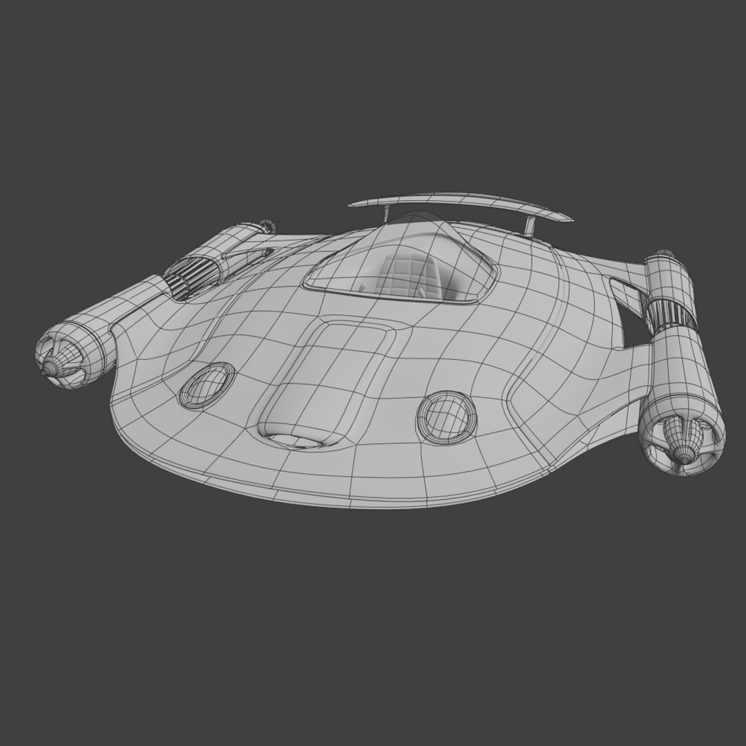 3D Science Fiction Car Concept - TurboSquid 1303231