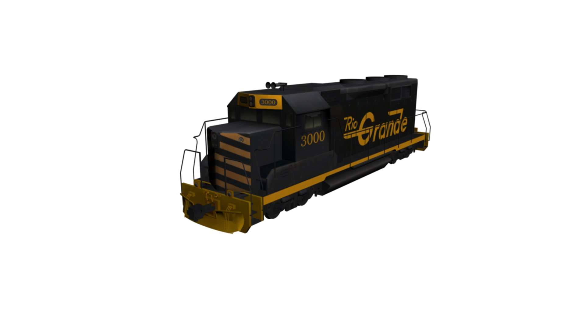 3D Model EMD GP40 - TurboSquid 2098866