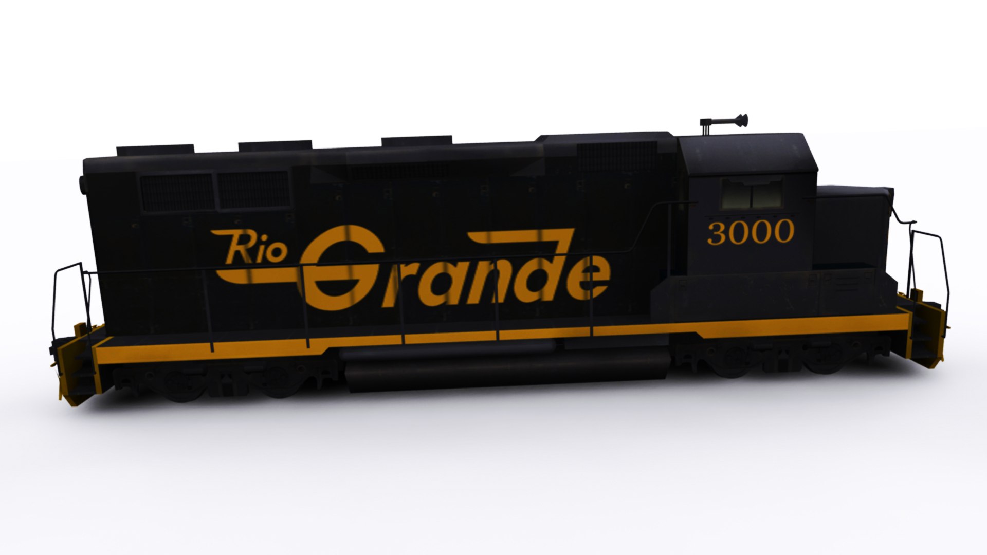 3D Model EMD GP40 - TurboSquid 2098866
