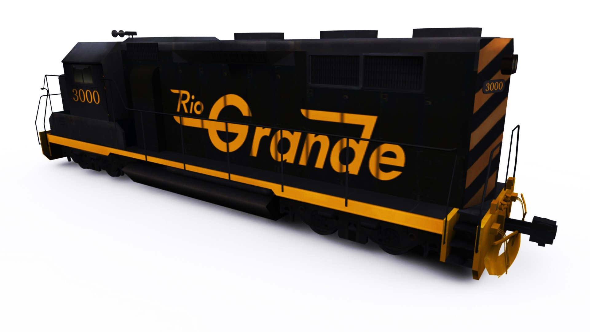 3D Model EMD GP40 - TurboSquid 2098866