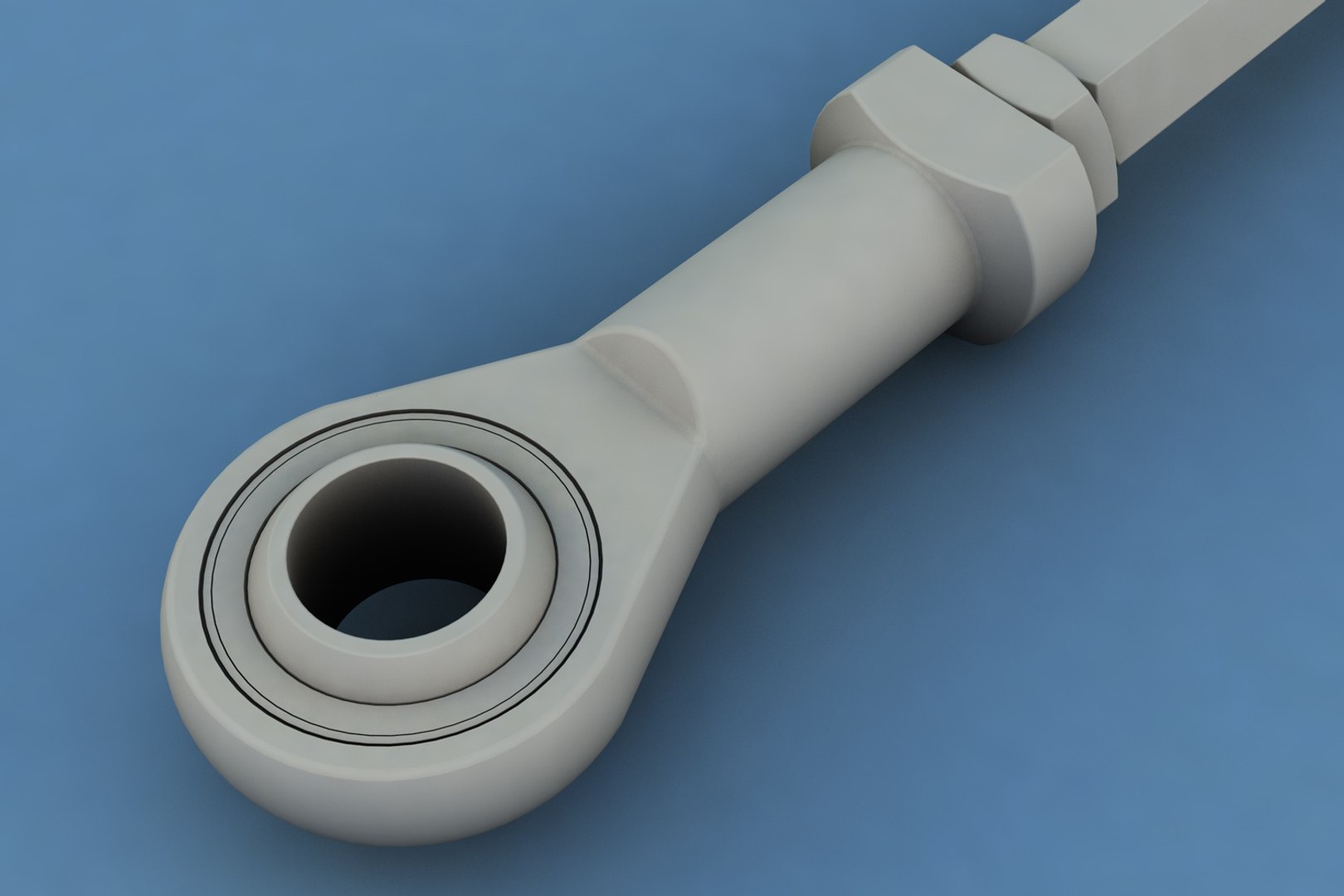 3D Steel Pull Rod - TurboSquid 1343200