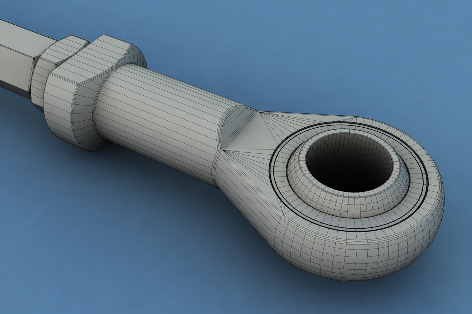 3D Steel Pull Rod - TurboSquid 1343200