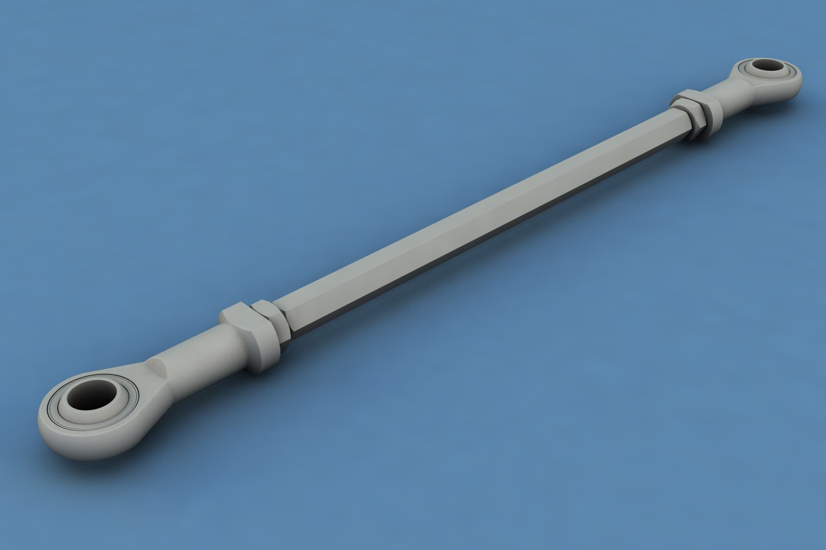 3D Steel Pull Rod - TurboSquid 1343200