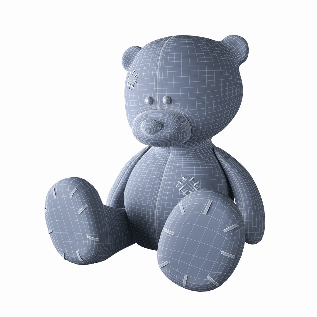 Bear Teddy Model - TurboSquid 1213966
