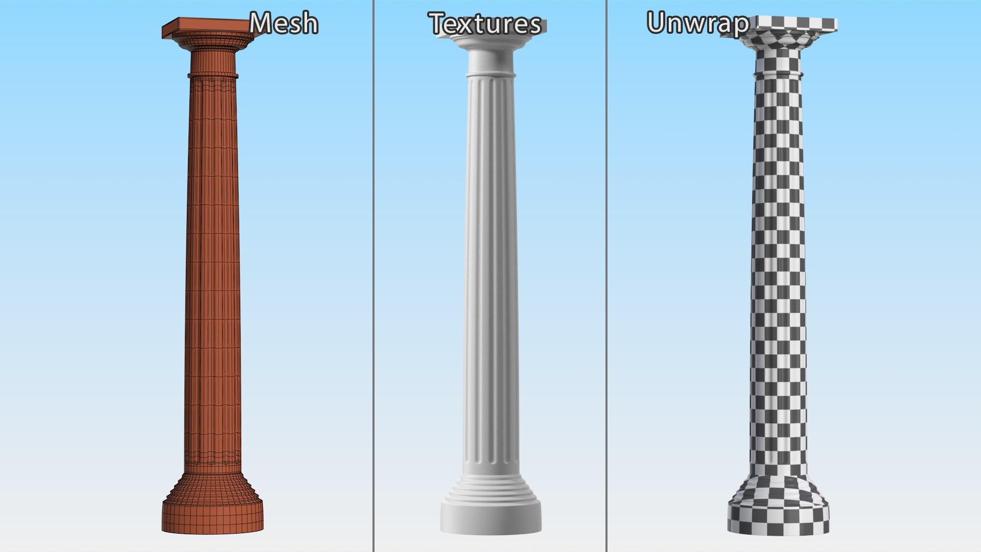 Classical Columns Collection 3D - TurboSquid 2177624