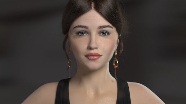 modelo 3d Emilia Clarke - TurboSquid 1791802