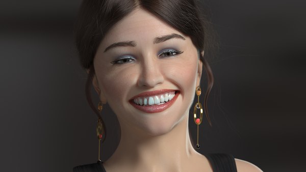 modelo 3d Emilia Clarke - TurboSquid 1791802