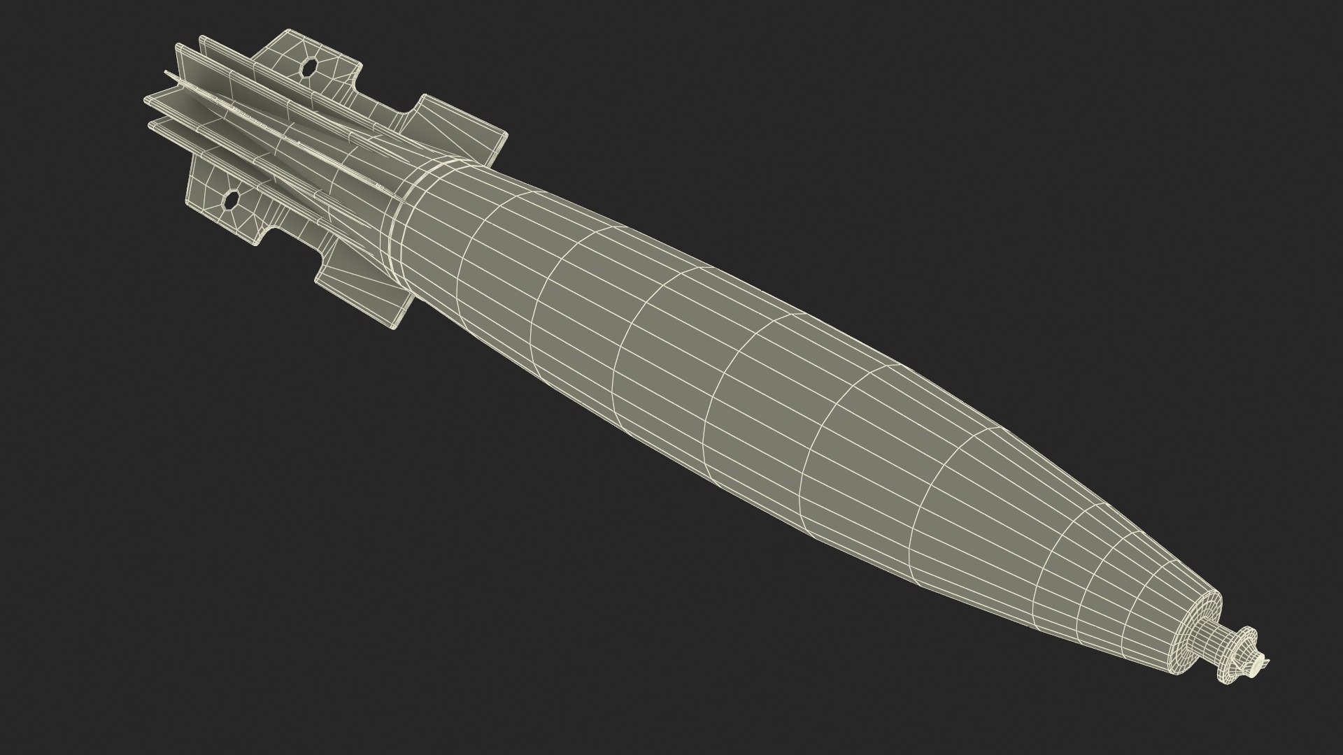 MK-82 General Purpose Bomb 3D - TurboSquid 2383066