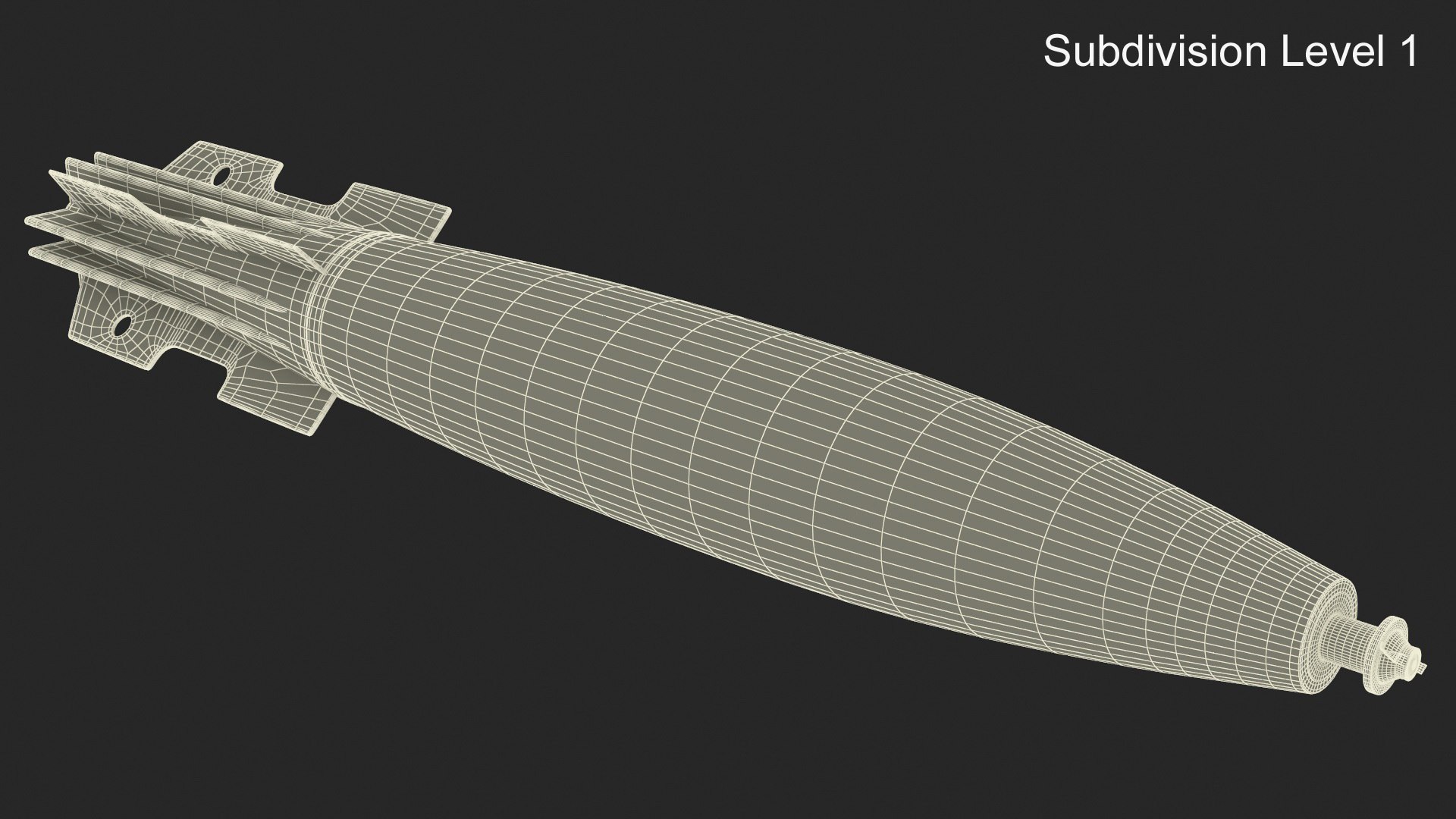 MK-82 General Purpose Bomb 3D - TurboSquid 2383066