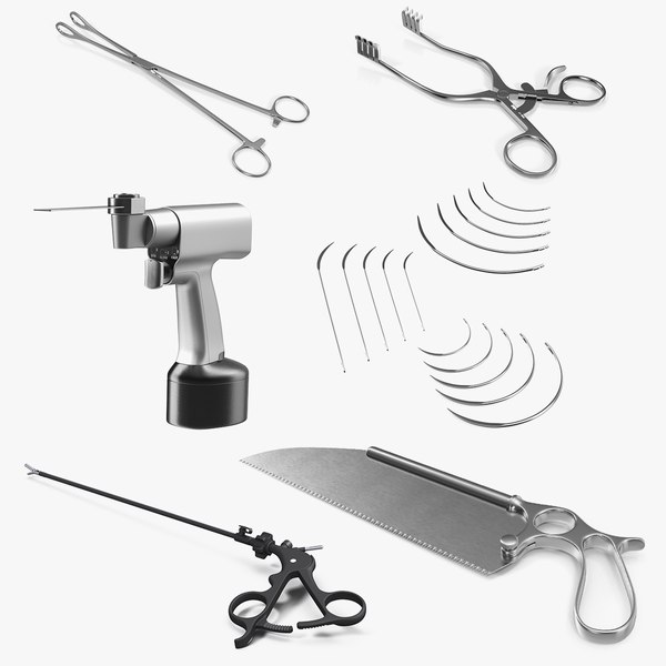 rib cutters 3d model