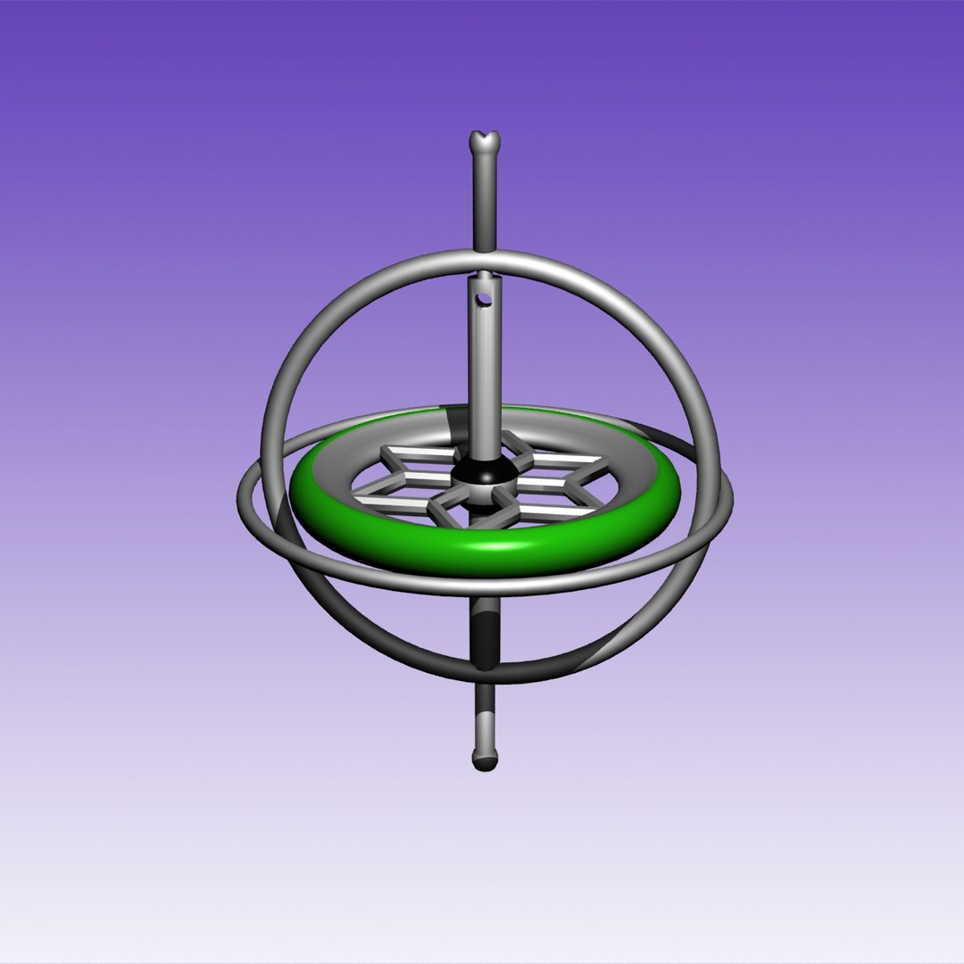3d model gyroscope toy