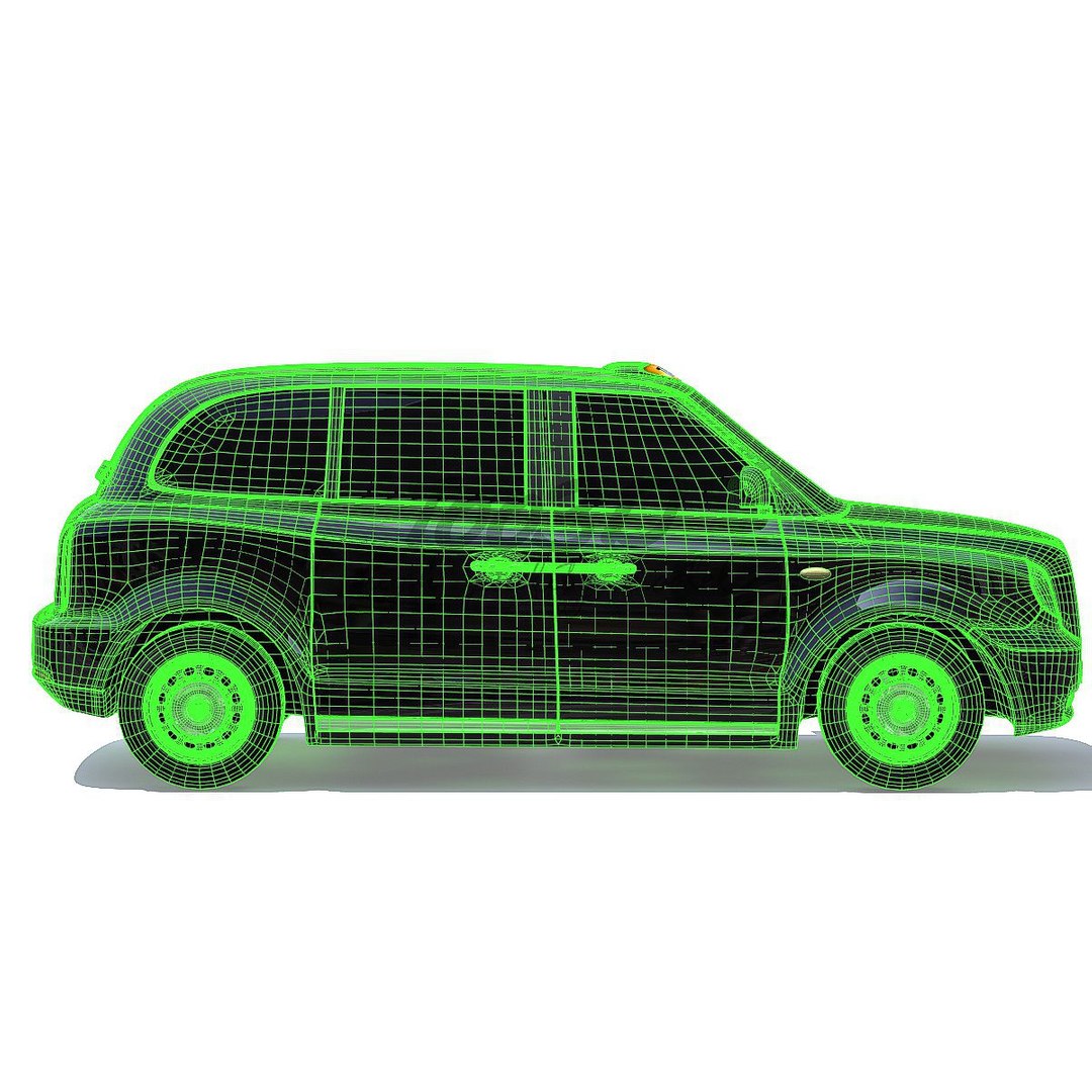 3D Tx5 Cab Model - TurboSquid 1180073