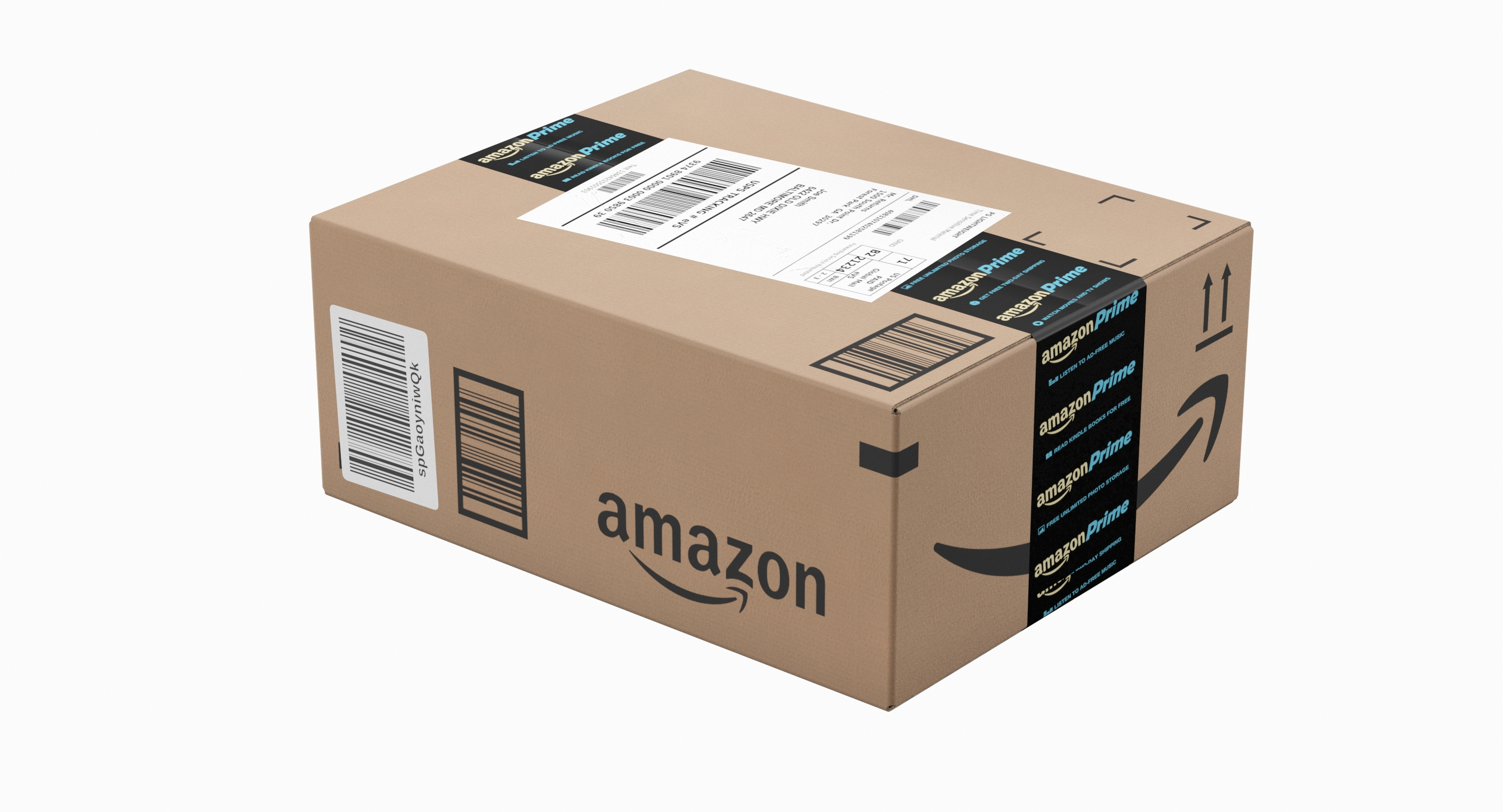 modelo 3d Juego de cajas de cartón de Amazon - TurboSquid 1416968