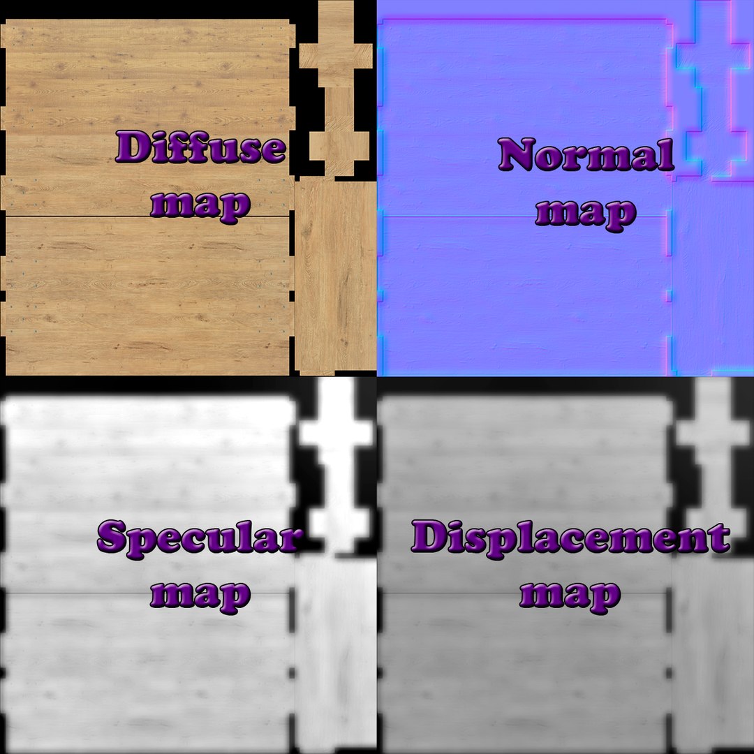 Euro Pallet Type 2 3d Model
