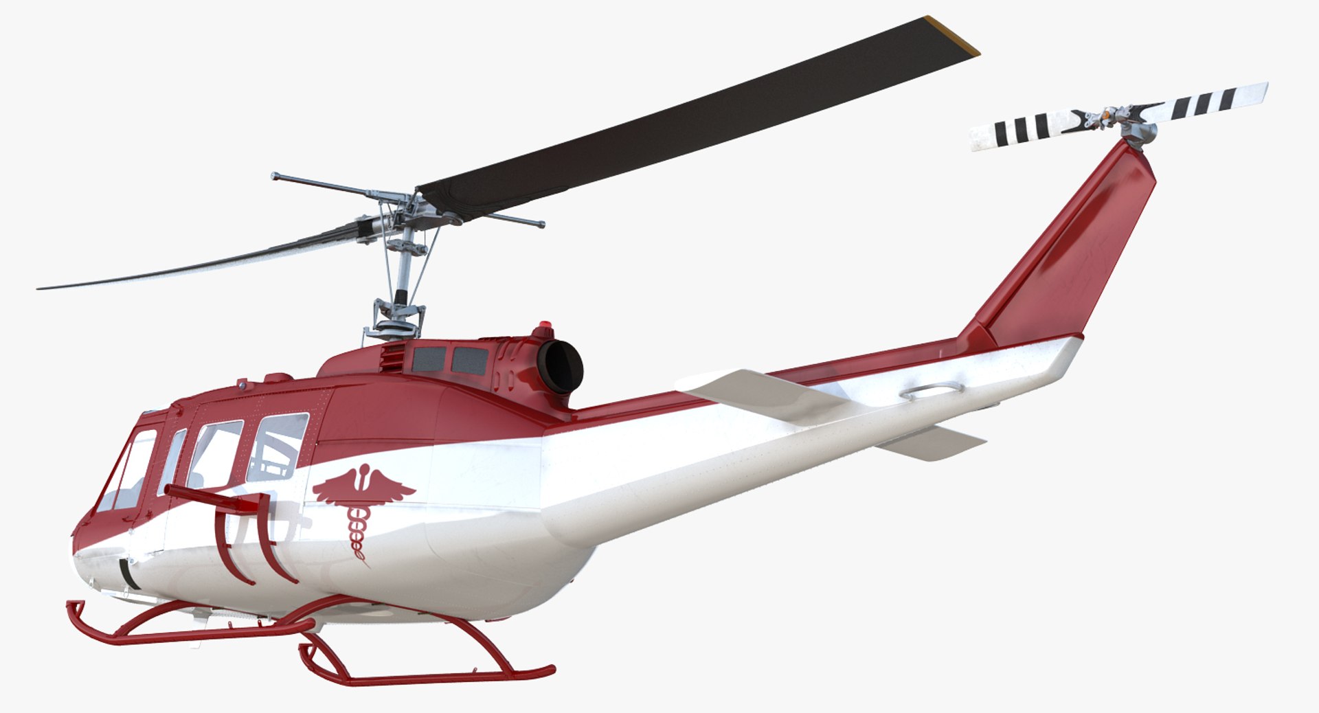 Air Medical Helicopter Bell Model - TurboSquid 1187460
