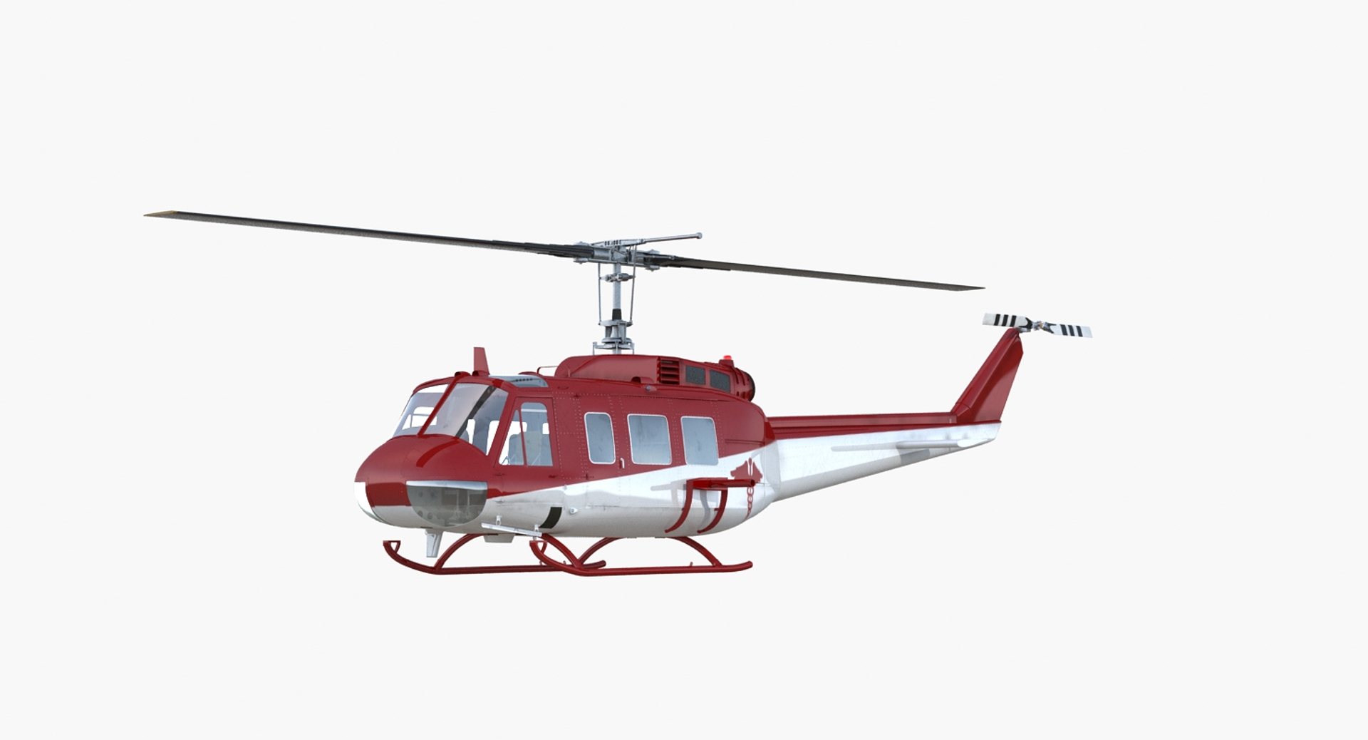 Air Medical Helicopter Bell Model - TurboSquid 1187460