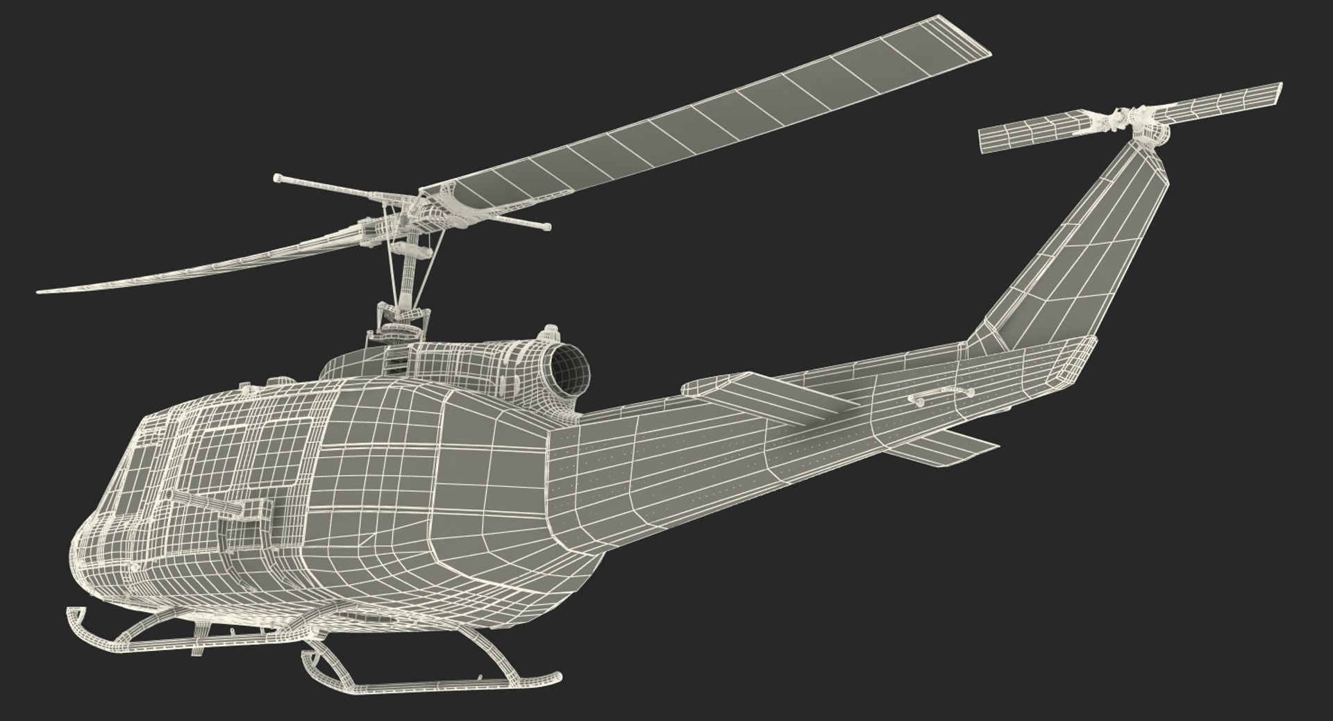 Air Medical Helicopter Bell Model - TurboSquid 1187460