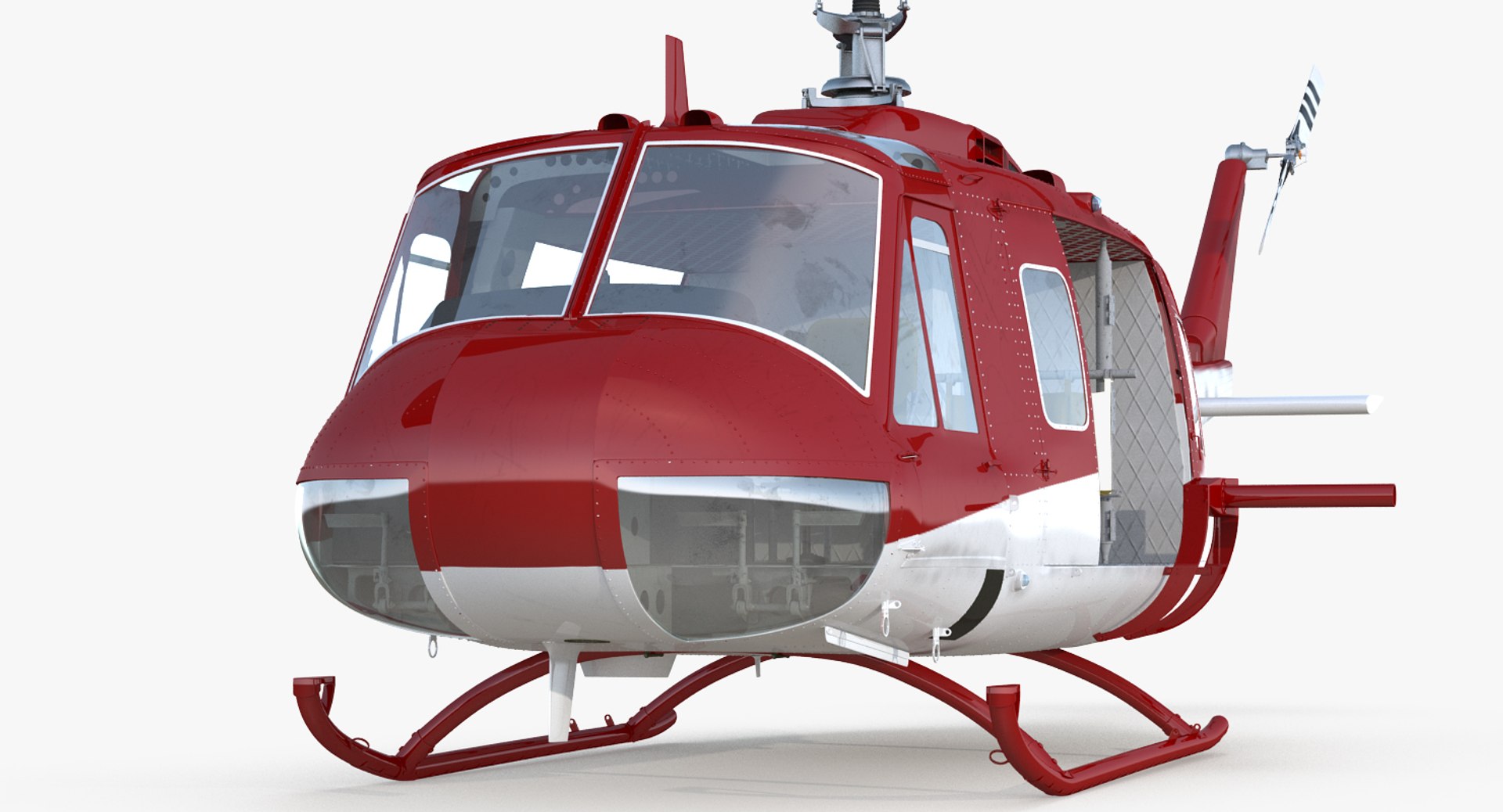 Air Medical Helicopter Bell Model - TurboSquid 1187460