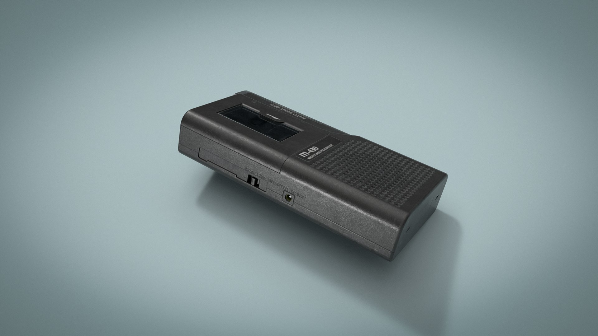 3D Sony Microcassette Recorder M430 - TurboSquid 2274577