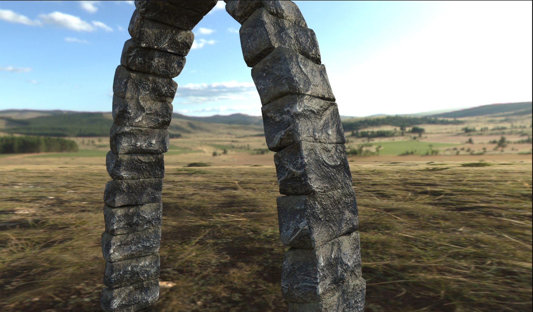 Stone Rock Arch 3D Model - TurboSquid 1286139