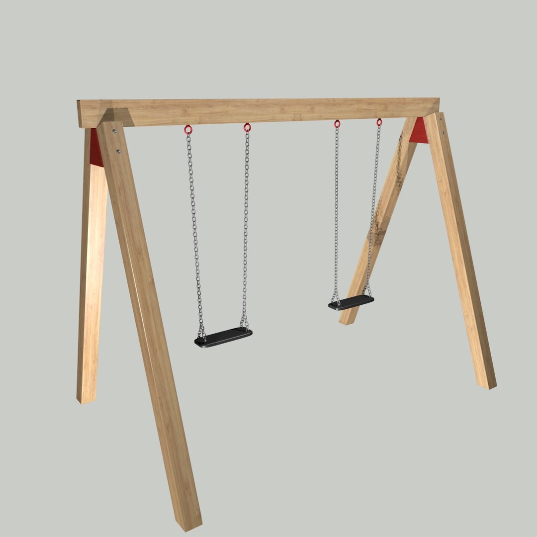 Swing 3D Model - TurboSquid 1401769