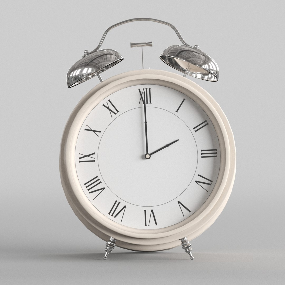 3D Clock Table - TurboSquid 1630304