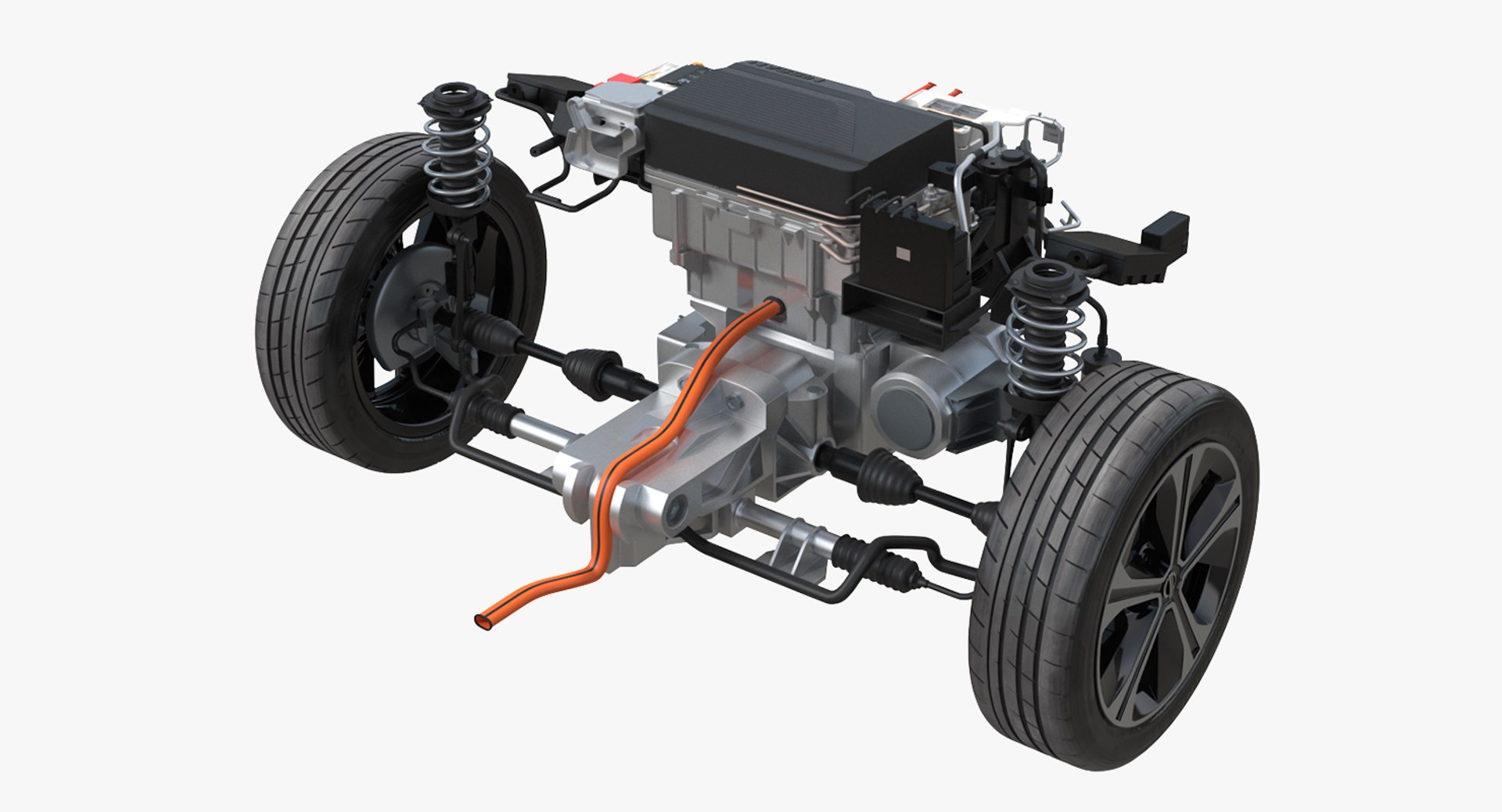 Nissan Leaf Engine Suspension 3D - TurboSquid 1426294