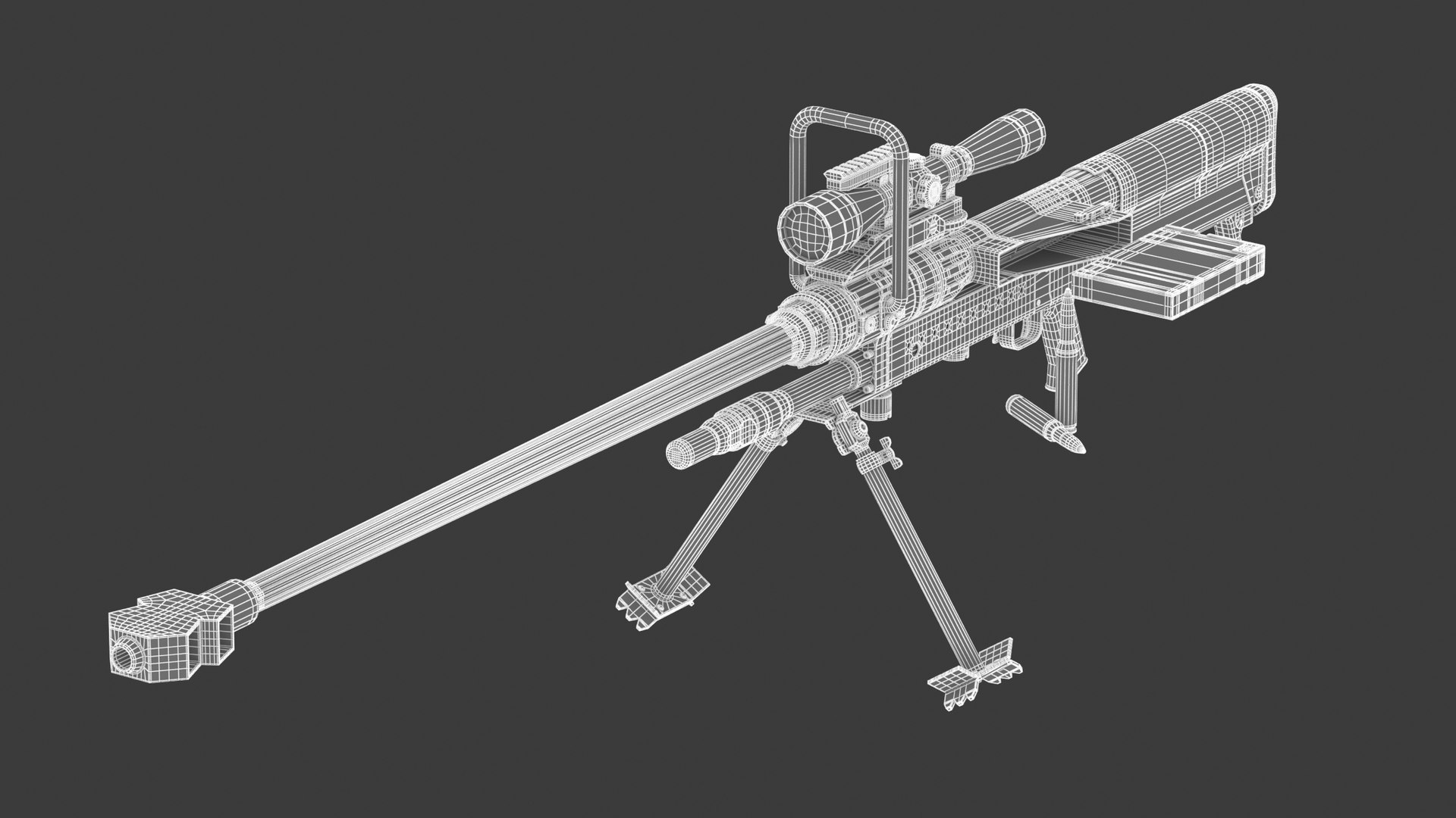 3D Denel NTW-20 - TurboSquid 1730584