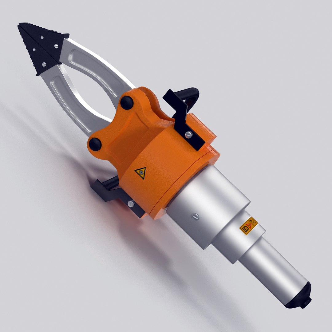 hydraulic rescue tool 3d model
