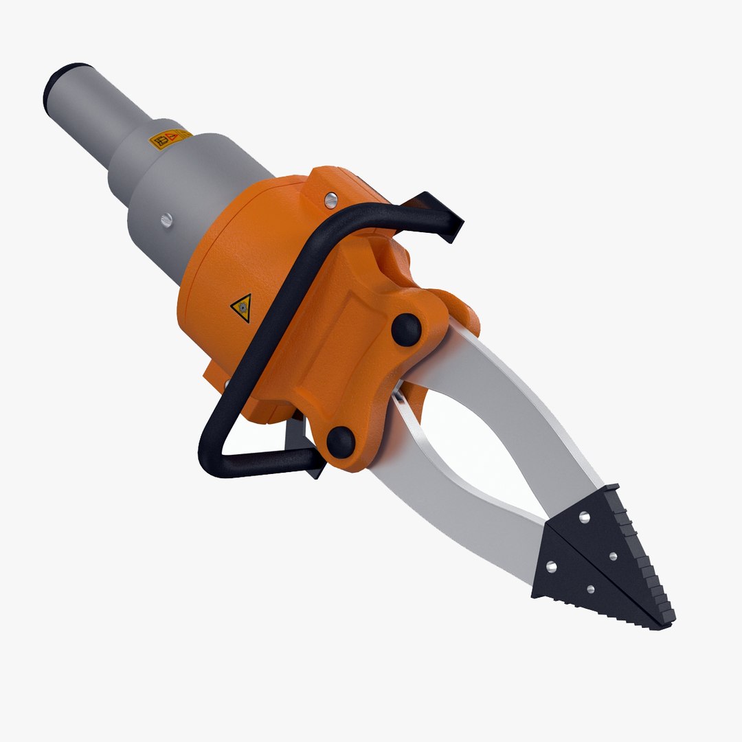 hydraulic rescue tool 3d model